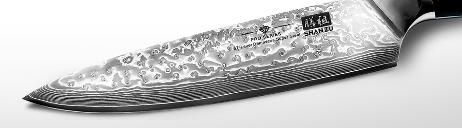 Damascus Kitchen Knives - SHAN ZU Pro Series – SHANZU GLOBAL SHOP
