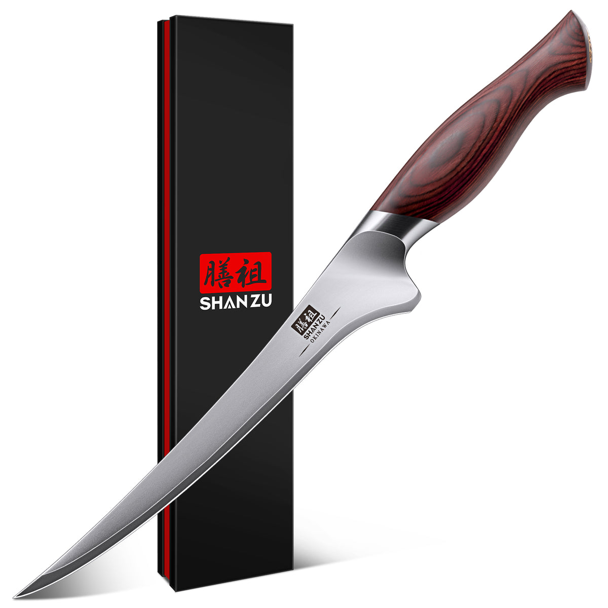 SHAN ZU Fillet Knife 7 inch | OKINAWA Series – SHANZU GLOBAL SHOP
